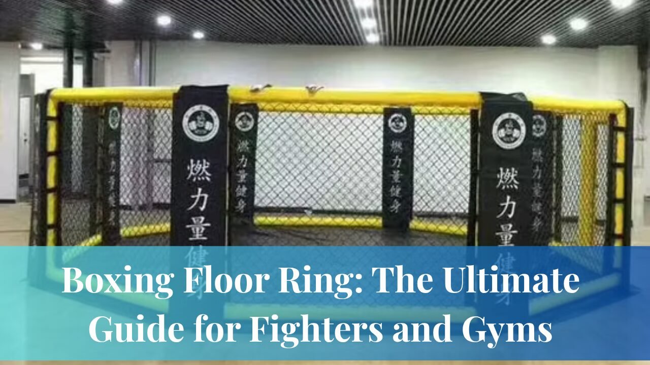 Durable Boxing Floor Ring for Gyms & Home Training
