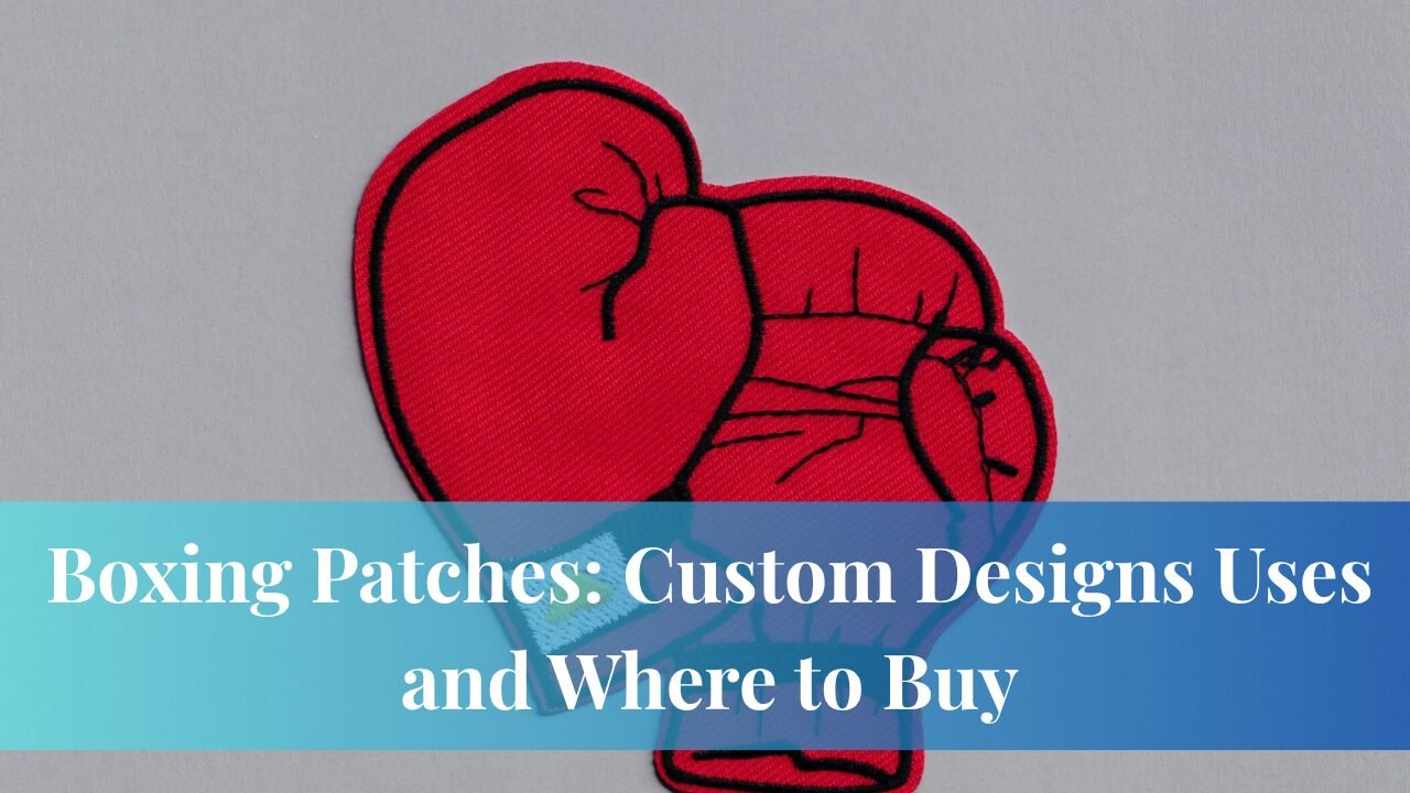 Custom Boxing Patches for Jackets, Gear & More