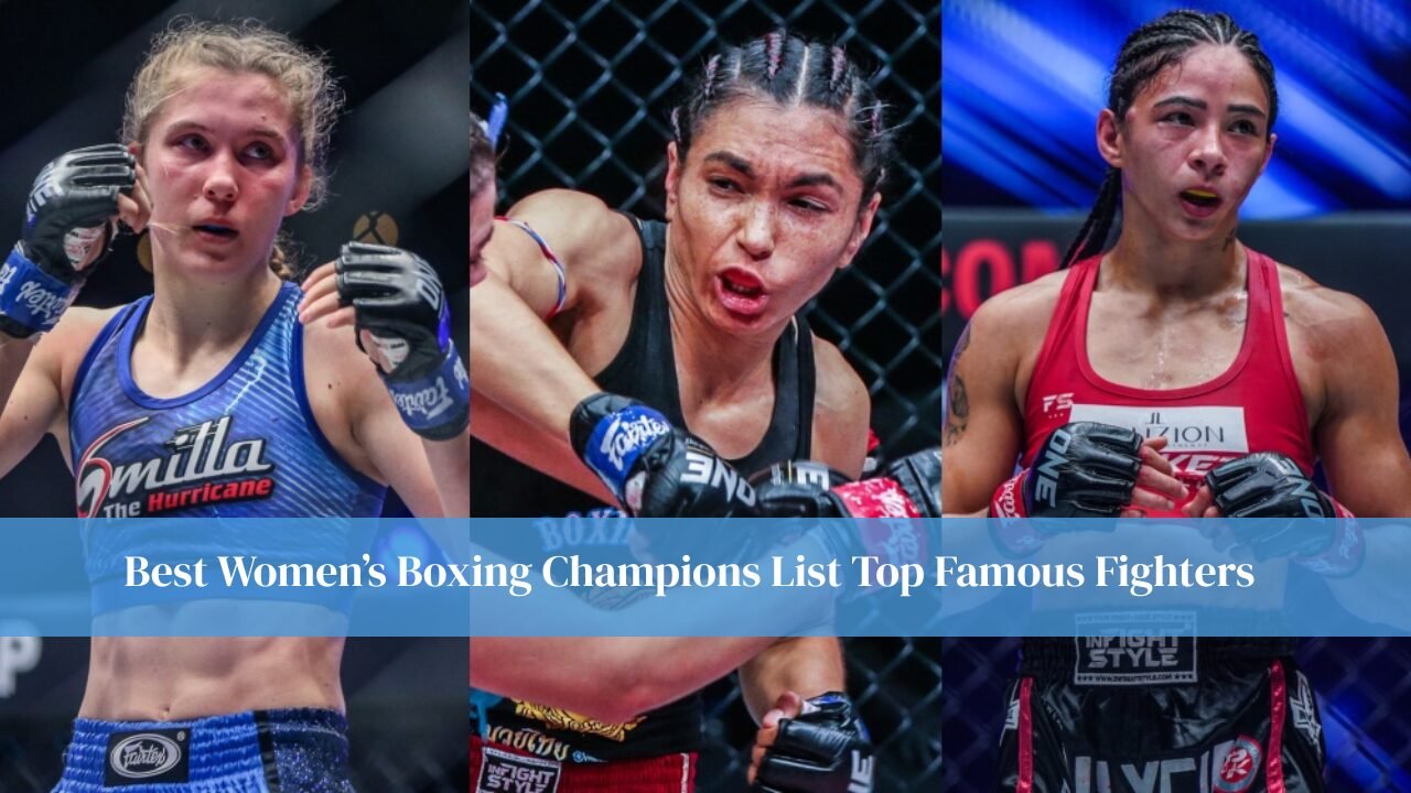 Best Women’s Boxing Champions List and Top Fighters to Know